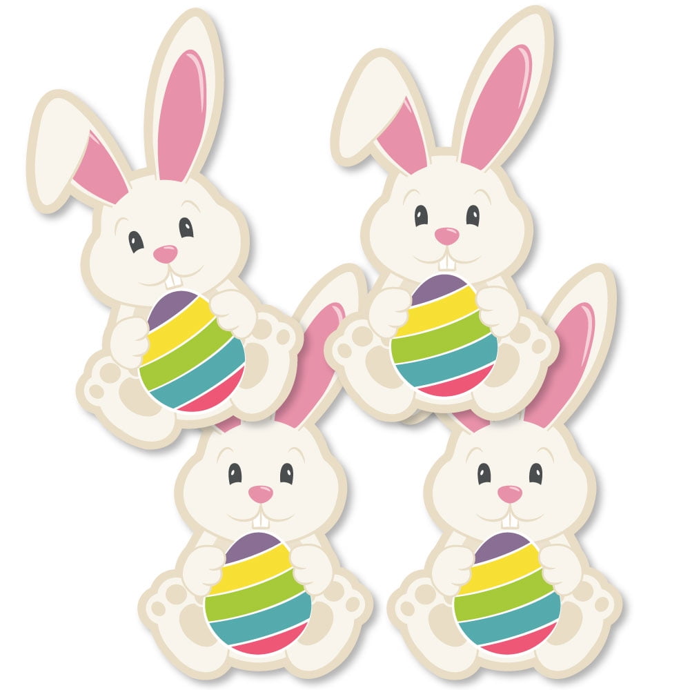 Big Dot of Happiness Hippity Hoppity - Bunny Decorations DIY Easter ...