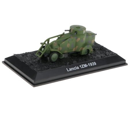 1/72 Scale Italian Armoured Car Lancia 1ZM Model, I & II Army Fighting ...
