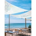 Blue Sea Turtles Sun Shade Sail 14'X18' Fish Color Coral Ocean Life ...