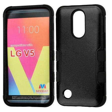 LG K20 Plus case, LG V5 case, by Insten TUFF Hybrid Hard PC/Silicone Case [Military-Grade ...