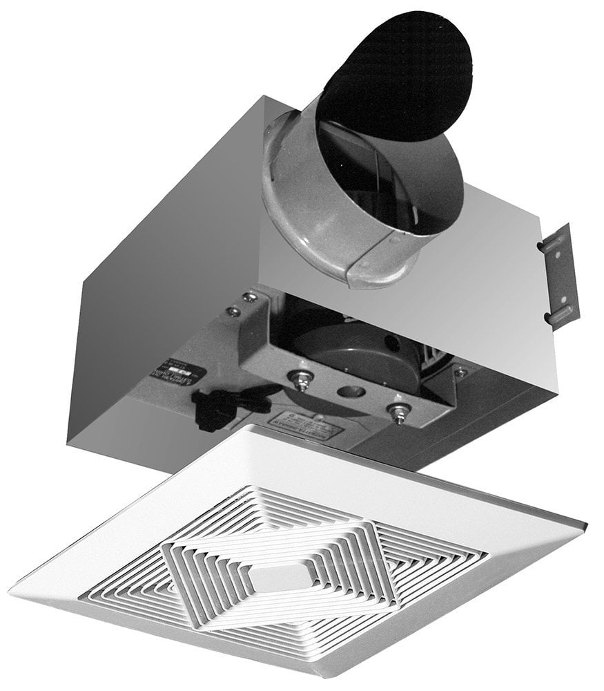 Reversomatic RS Series 100 CFM Bathroom Ventilation Exhaust Fan RS-100 ...