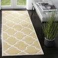 SAFAVIEH Chatham CHT735L Handmade Light Gold / Ivory Rug - Walmart.com