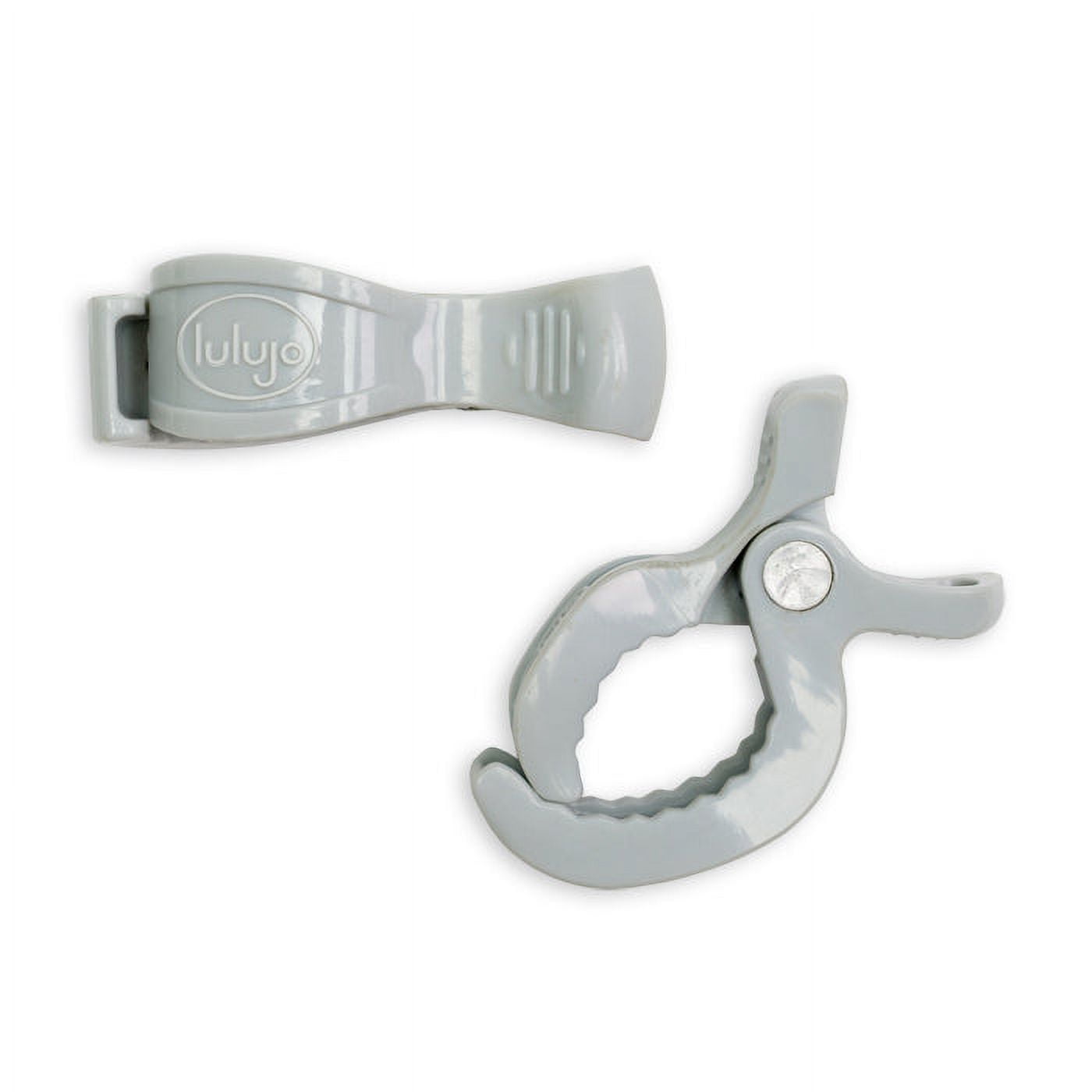 Click here for Lulujo - 2pack Stroller Clips - Grey One-Size prices