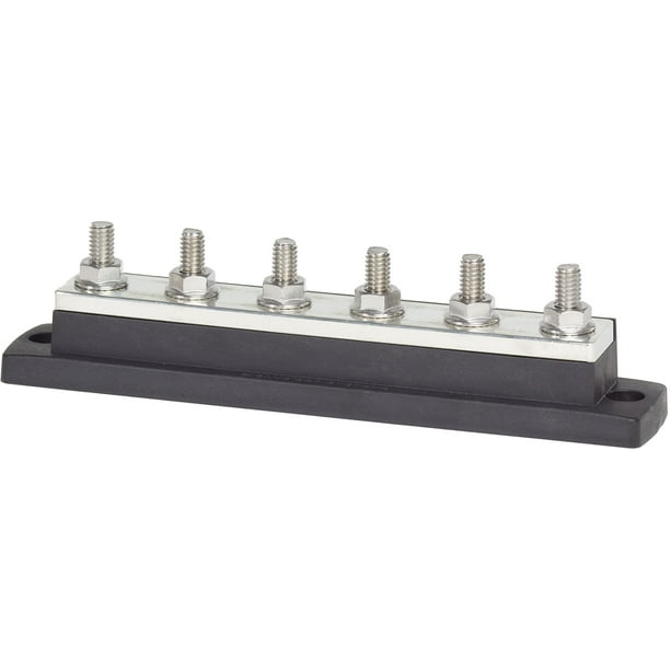 BusBar Blue Sea Systems 2126 250A MaxiBus con 6 pernos Blue Sea Systems ...