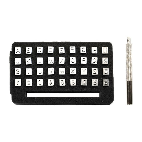 Alphabet Leather Stamps