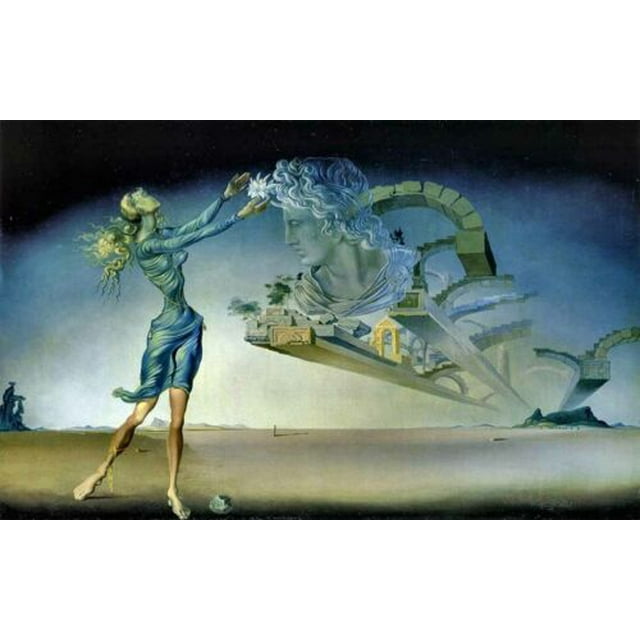 Salvador Dali 1946 Mirage - CANVAS OR PRINT WALL ART - Walmart.com