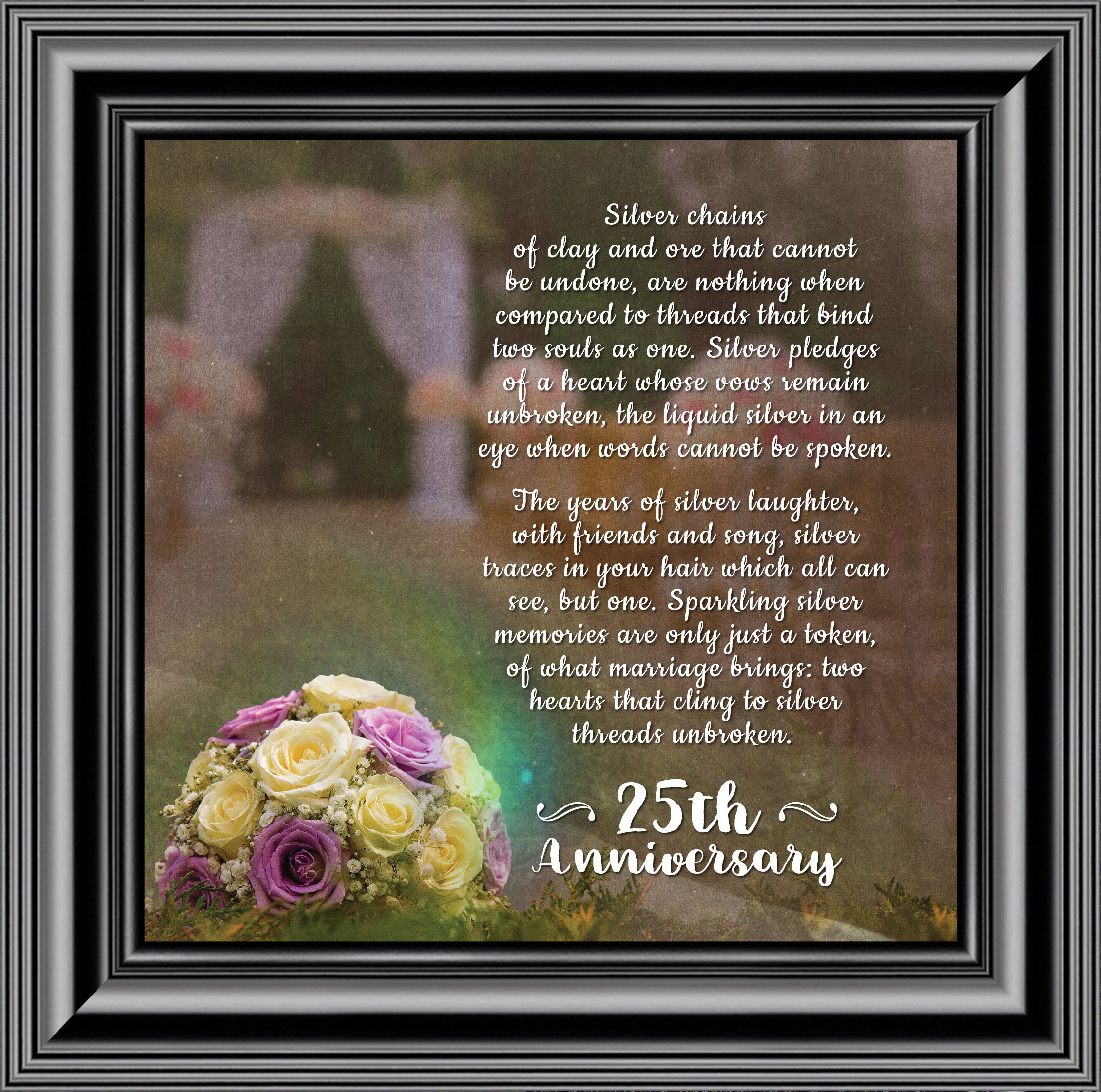 25th Wedding Anniversary Gifts For Couples 25th Anniversary Gift For 25th Wedding Anniversary Gifts For Couples 25th Anniversary Gift For