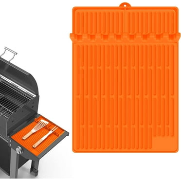 NOGIS Silicone Griddle Tools Mat for Blackstone, Large Silicone Spatula ...