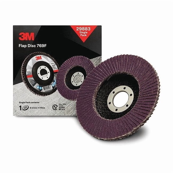 3m Cubitron Flap Disc, 4 1/2 in Dia, 5/8 in Arbor 7010294535 - Walmart.com