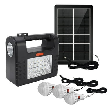 Free Shipping! Portable Solar Panel Power Generator Kit Battery Pack ...