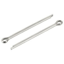 Uxcell Split Cotter Pin, 4mm x 80mm Stainless Steel Clip Fastener ...