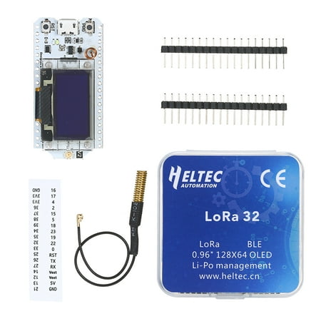 433MHz W-F- Wireless BT Development Board OLED 0.96" Display IOT Module ...