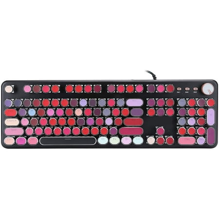 Plannu Mechanical Gaming Keyboard, Wired Ergonomic E-Sport Keyboard ...