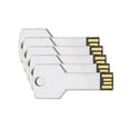 Centon MP Essentials USB 2.0 Datastick Key (Chrome) 16GB: 5 Pack ...