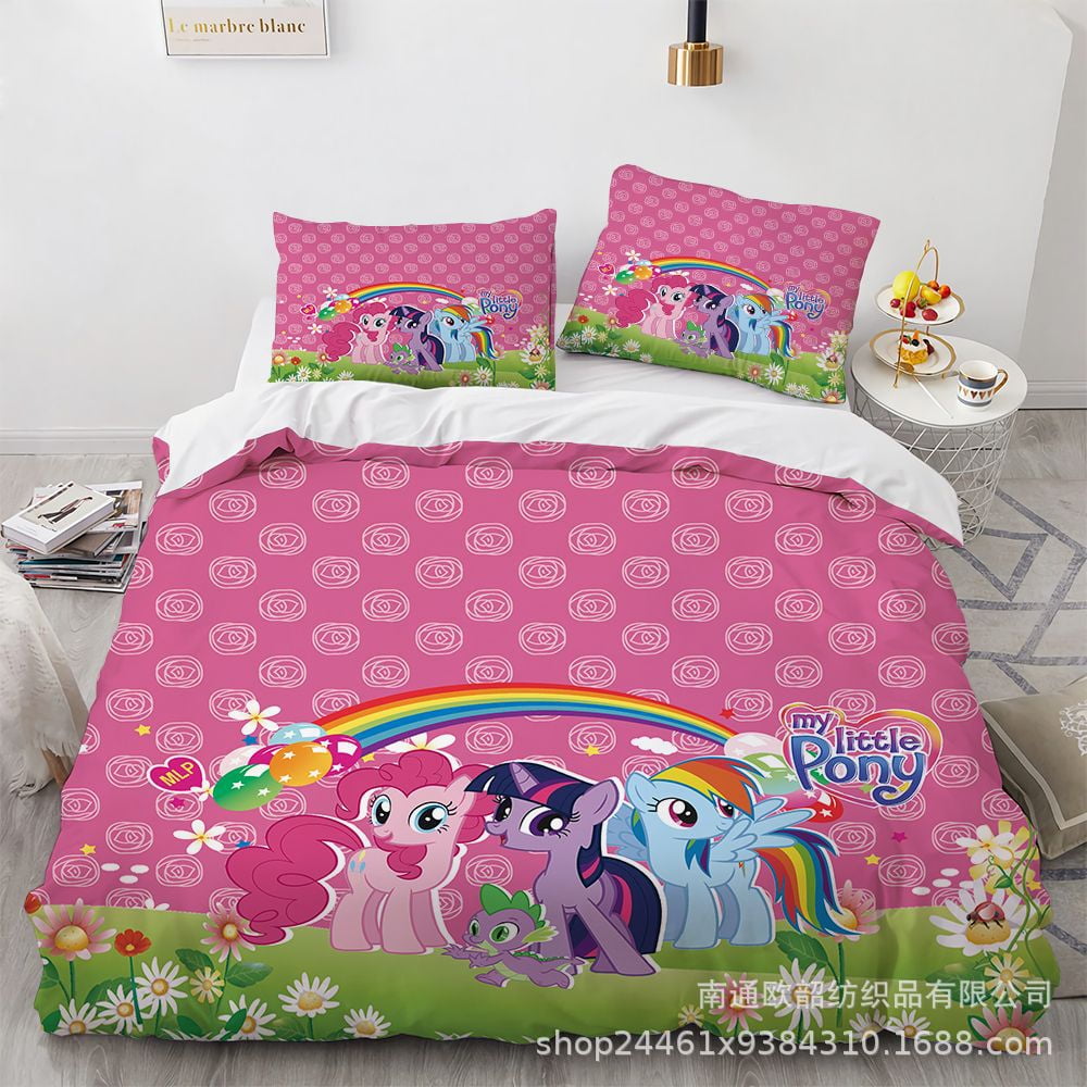 Click here for My Little Pony Bedding Set 3d Cartoon Pony Duvet C... prices