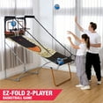 Indoor Arcade Basketball Game, 2 Player Dual Shot with Shatterproof ...
