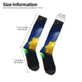 Balery Solar System Printed Novelty Socks Men's Women's Crew Socks ...