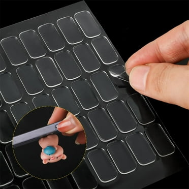 96Pcs Adhesive Sticky Tack Putty, Removable Putty Non-Toxic Mounting ...