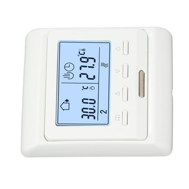 V Air Mechanical Thermostat,AC180‑230V LED Programmable Floor ...