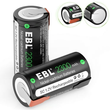 Tenergy Centura C Size Batteries, 1.2V 4000mAh NiMH C Rechargeable ...