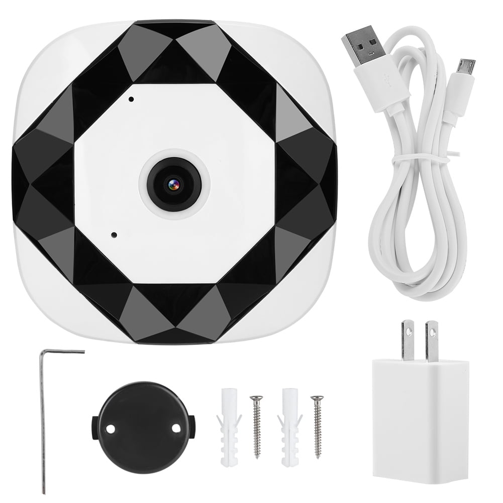 Cámara panorámica de vigilancia Jadeshay 360 grados WiFi multifuncional | Walmart en línea