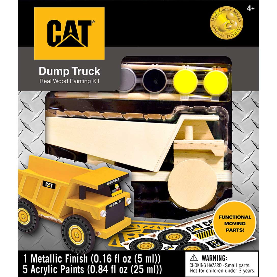 Click here for Works Of Ahhh. Cat Dump Truck Licensed Wood Paint... prices