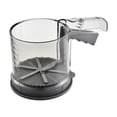 Double Layer Flour Sifter with Stainless Steel Mesh, Handheld Semi ...