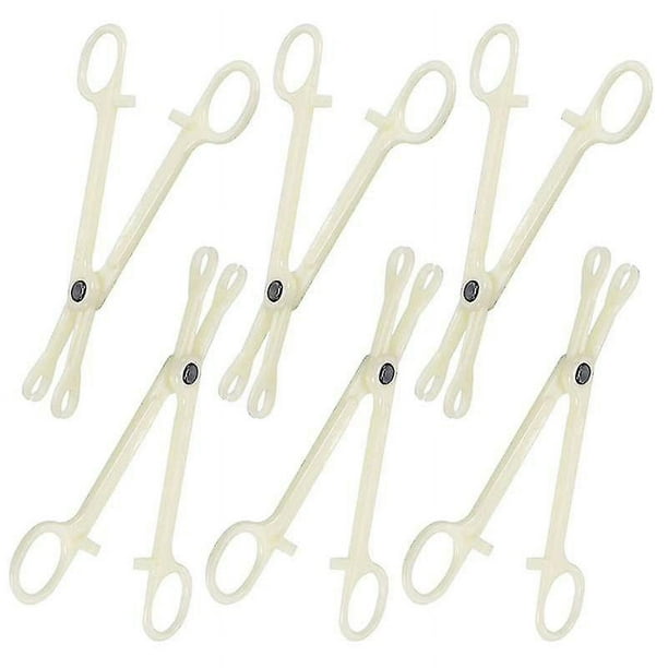 25 pinzas para pinchazos, pinzas para pinchazos con ranuras redondas ...