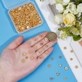 480pcs Golden Spacer Beads 12 Styles Alloy Jewelry Beads Spacers Donut ...