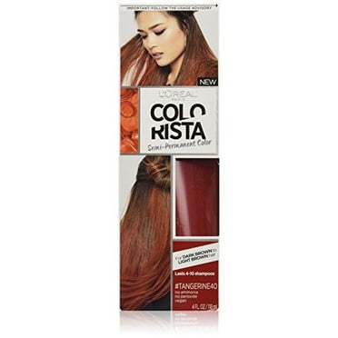 L'Oreal Paris Colorista Semi-Permanent Hair Color for Brunettes, Teal ...