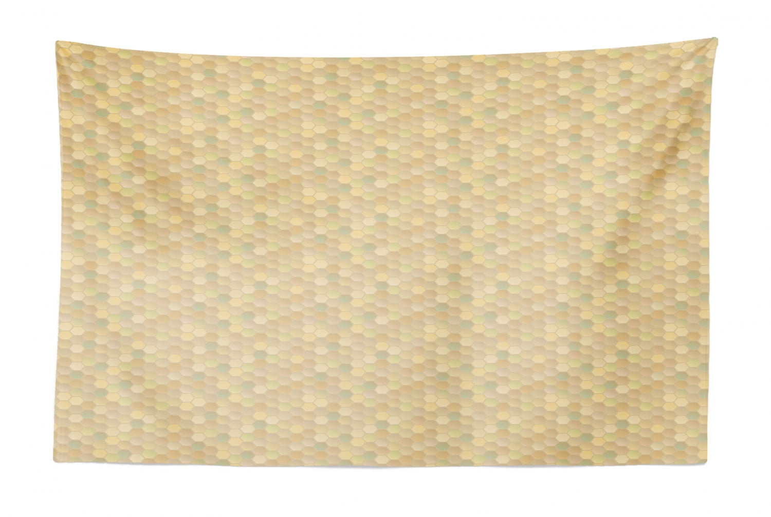 Neutral Color Tapestry, Geometric Tile Like Pattern with Crossing Style ...