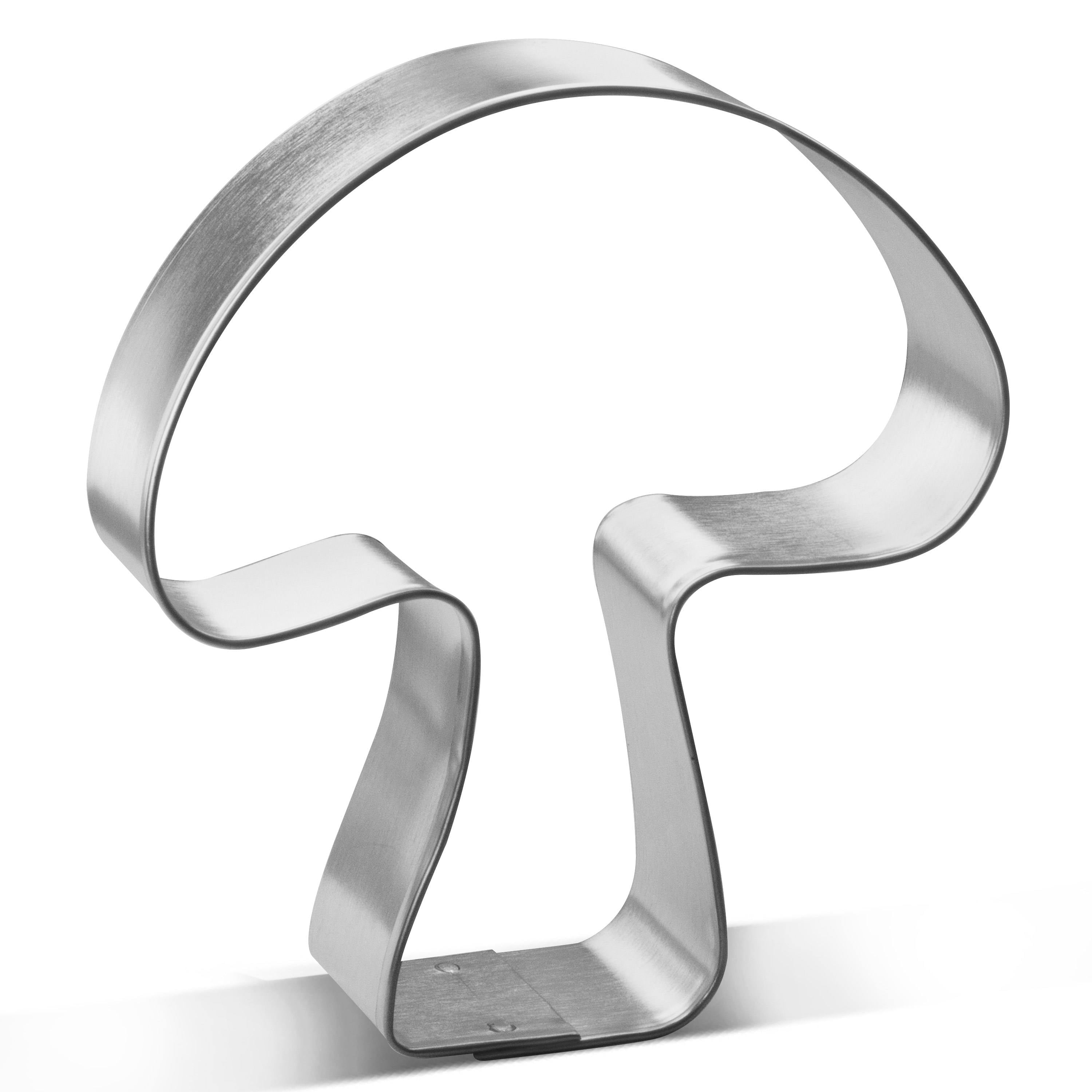 Mushroom Cookie Cutter 3.25 in B915 - Walmart.com