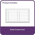 C-Line Index Card Case, Polypropylene, 3 x 5, Assorted Colors, 100 Card ...