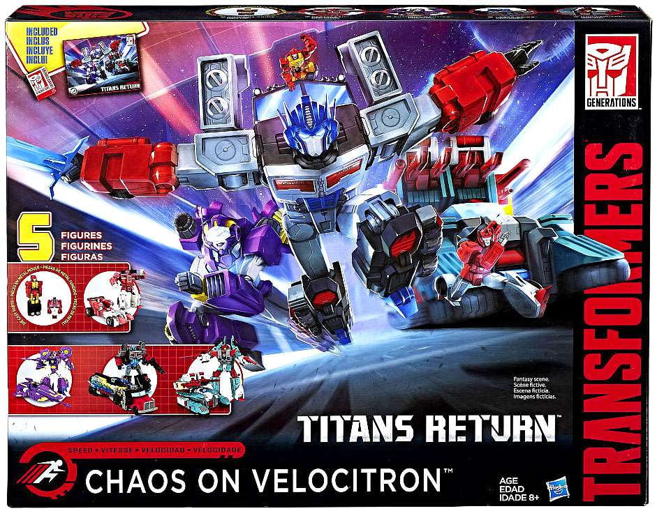 Transformers Titans Return Chaos on Velocitron Action Figure - Walmart.com