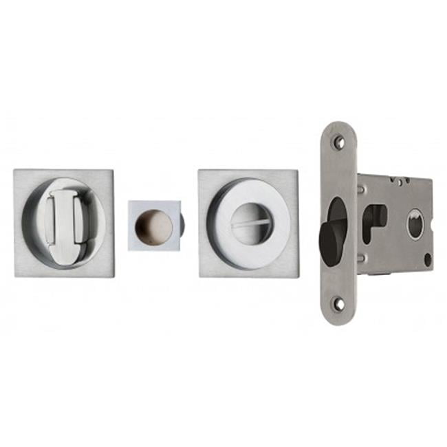 AHI Pocket Door Kits 54 mm Privacy Polished Chrome Pocket Door Privacy ...