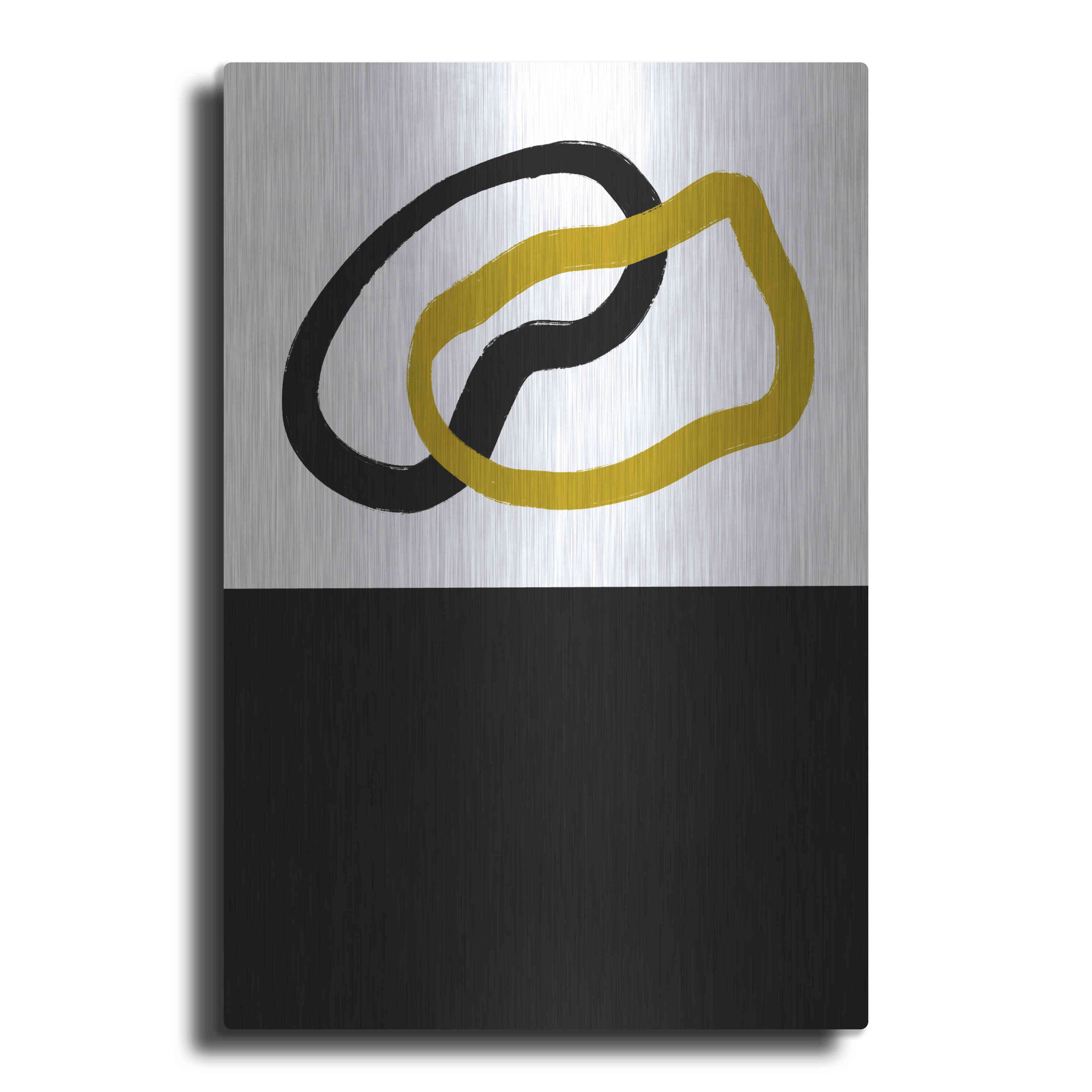 Luxe Metal Art 'Embrace' by Cesare Bellassai, Metal Wall Art, 12"x16 ...