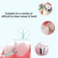 300 Pieces Dual-Use Interdental Brushes Soft Silicone, Disposable ...