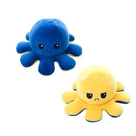 Reversible Flip Octopus Plush Doll-light yellow- | Walmart Canada