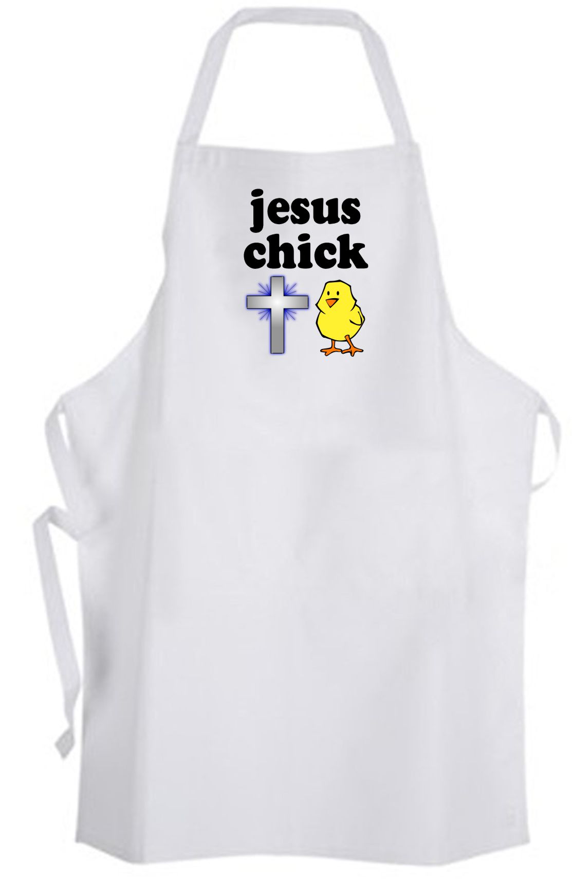 Aprons365 - Jesus Chick – Apron - Girly Girl Faith God Church Bible ...