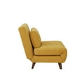 Carson Carrington Taghusa Convertible Chair Mustard Modern ...