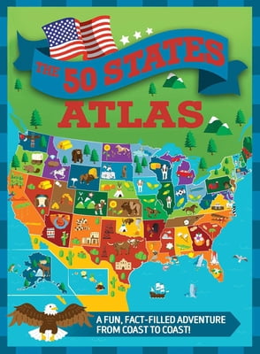 Pre-Owned (exclusive Only) the 50 States Atlas (Hardcover) 1684126207 ...