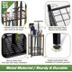 Sttoraboks Garden Tool Organizer, Yard Tool Tower Rack for Garage ...
