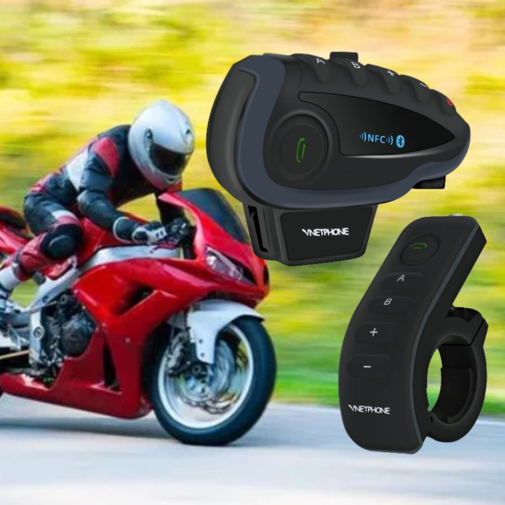 Buy BCLONG EJEAS V8 Bluetooth Intercom Headset with 1200M BT Interphone ...