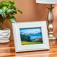 Mainstays 5x7 Rustic White Decorative Tabletop Picture Frame - Walmart.com