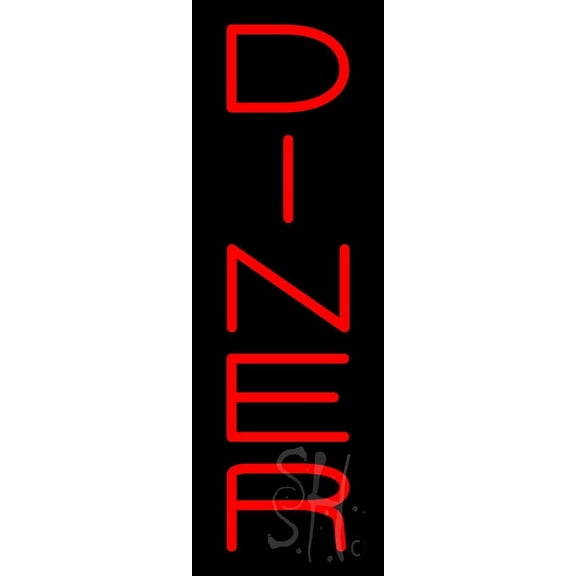 Bagels LED Neon Sign 10 x 24 - inches, Clear Edge Cut Acrylic Backing ...