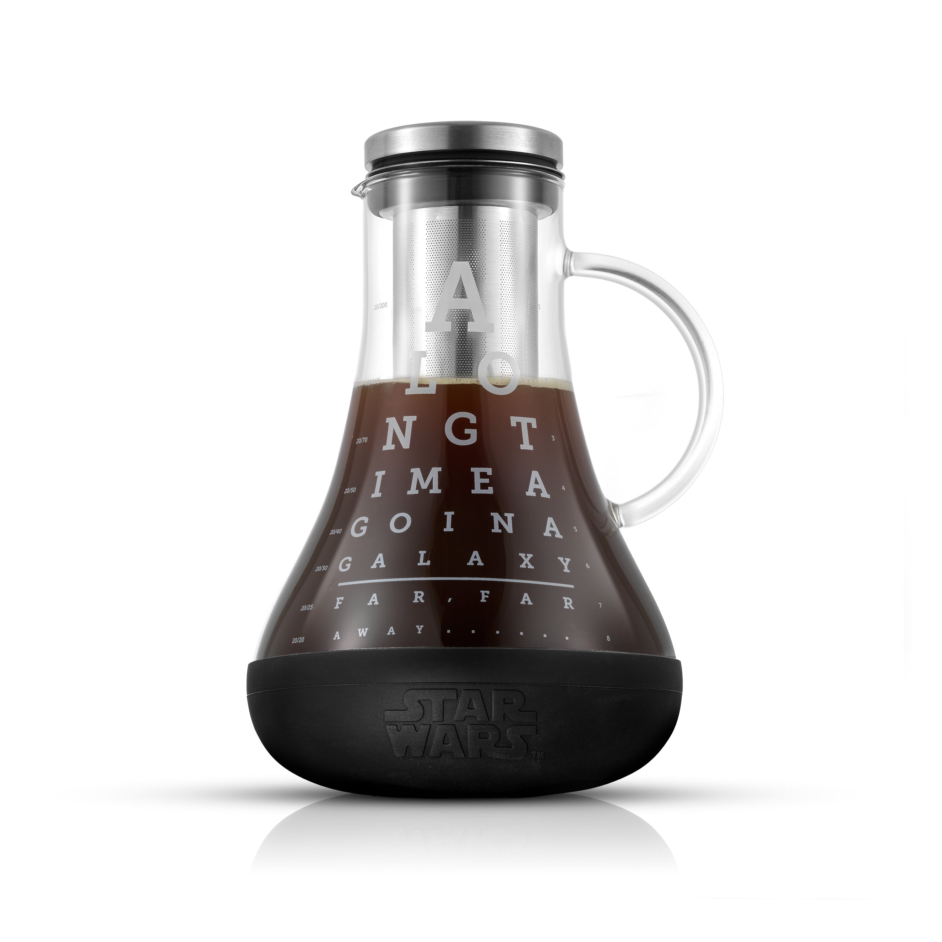 Star Wars™ Eye Chart Cold Brew Glass Pitcher - 48 oz - Walmart.com