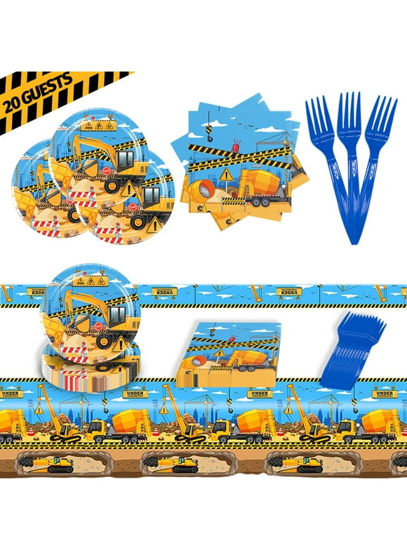 Construction Party Supplies in Party & Occasions - Walmart.com