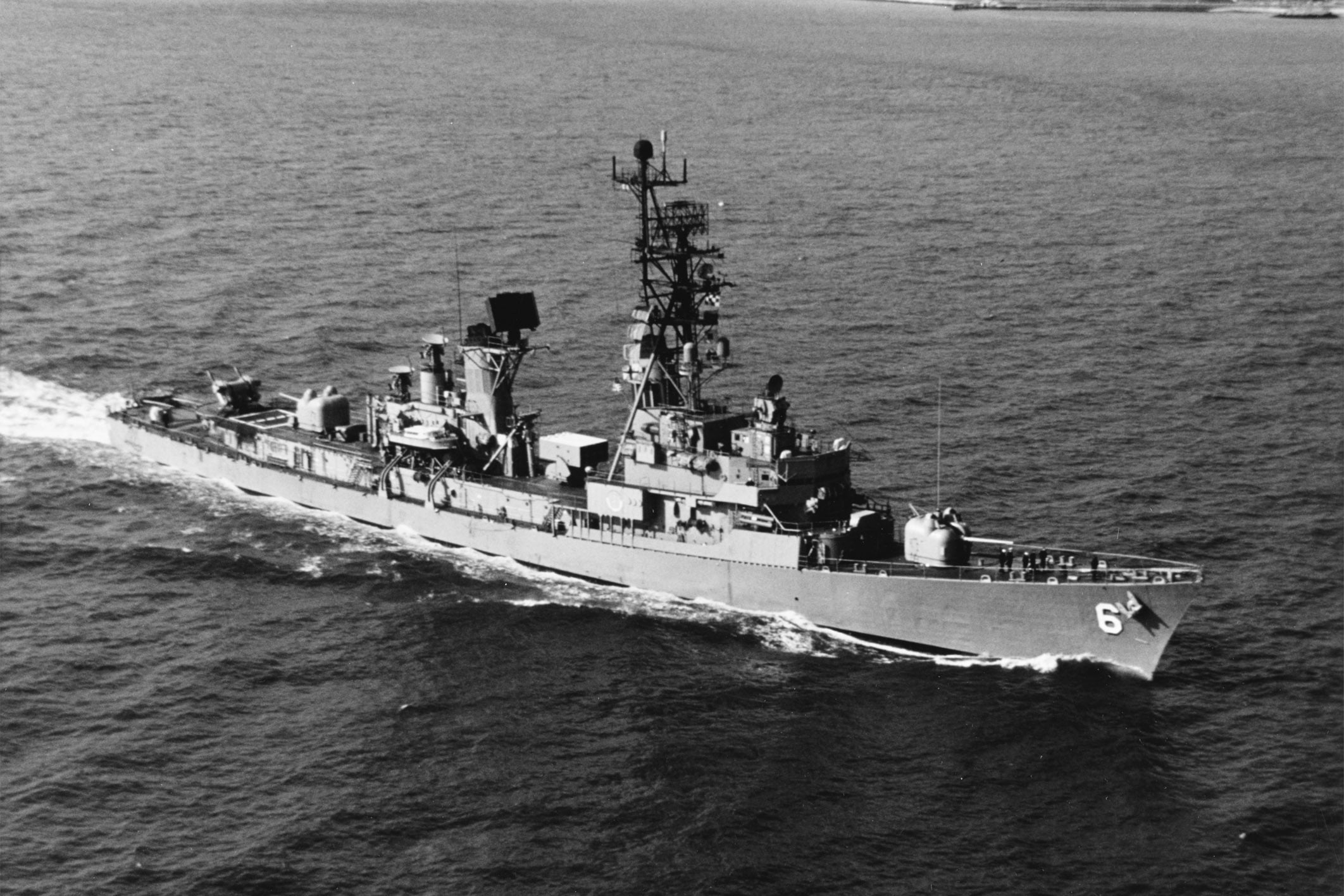 24x36 gallery poster, USS Barney (DD-956 DDG-6) 1971 - Walmart.com