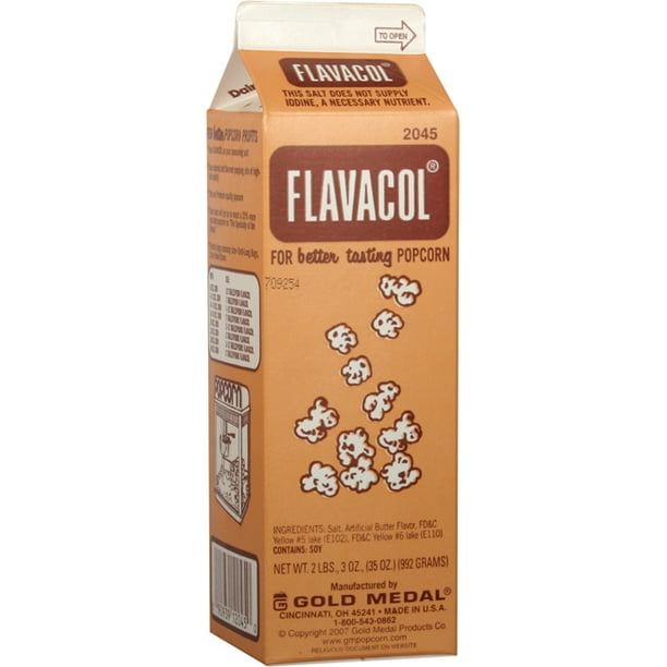 Gold Medal Prod. 2045 Flavacol Seasoning Popcorn Salt - 35 oz ...