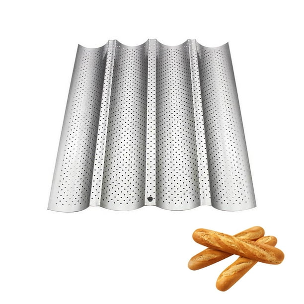 Perforated French Bread Pan Non Stick Perforated French Bread Pan ...